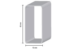 PERFIL RECTANGULAR R-175 C-18 ( 7.2 K/PZA. ) – FAESA